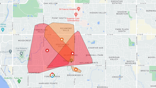 Power restored to more than 3,000 PSO customers following outage in ...