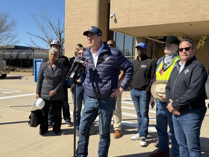 Oklahoma officials survey storm damage at Tulsa Tech after tornado ...