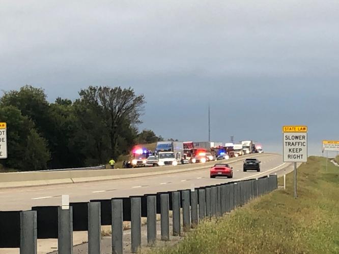 Photos: Major crash closes a section of the Muskogee Turnpike near ...