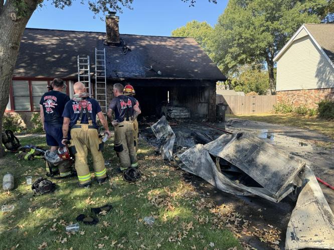 Firefighters respond to garage fire in south Tulsa | News | fox23.com