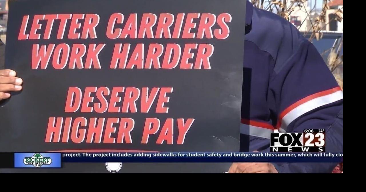 National Association of Letter Carriers members rally for new contract ...