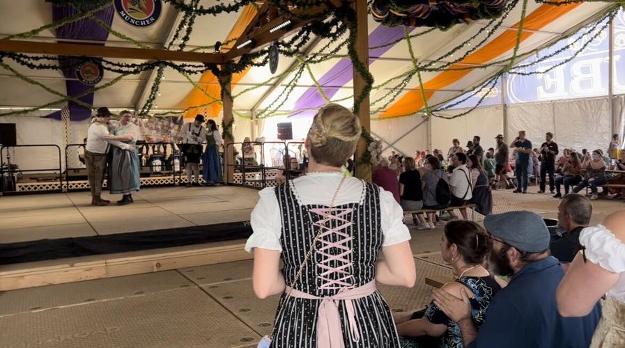 Photos: Local couple gets married at Tulsa Oktoberfest | | fox23.com