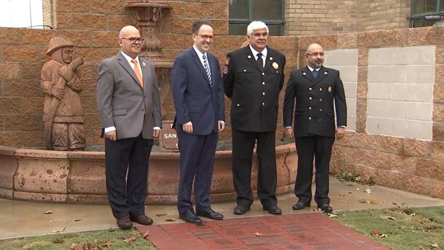 Photos: Tulsa Fire Museum dedicates firefighter fountain | | fox23.com