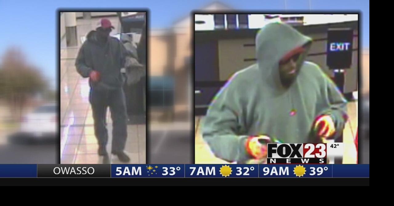 Police search for Tulsa bank robbery suspect | News | fox23.com