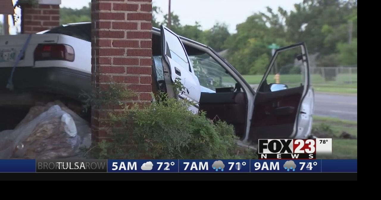 Car crashes into Tulsa home, at least 10 taken to hospital | News ...
