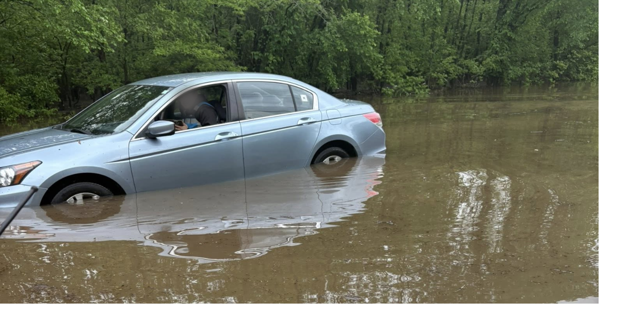 Owasso Fire, TCSO rescue driver stranded in floodwater | News | fox23.com