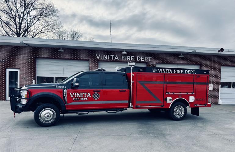 Vinita Fire Department adds new light duty rescue truck to fleet | News ...
