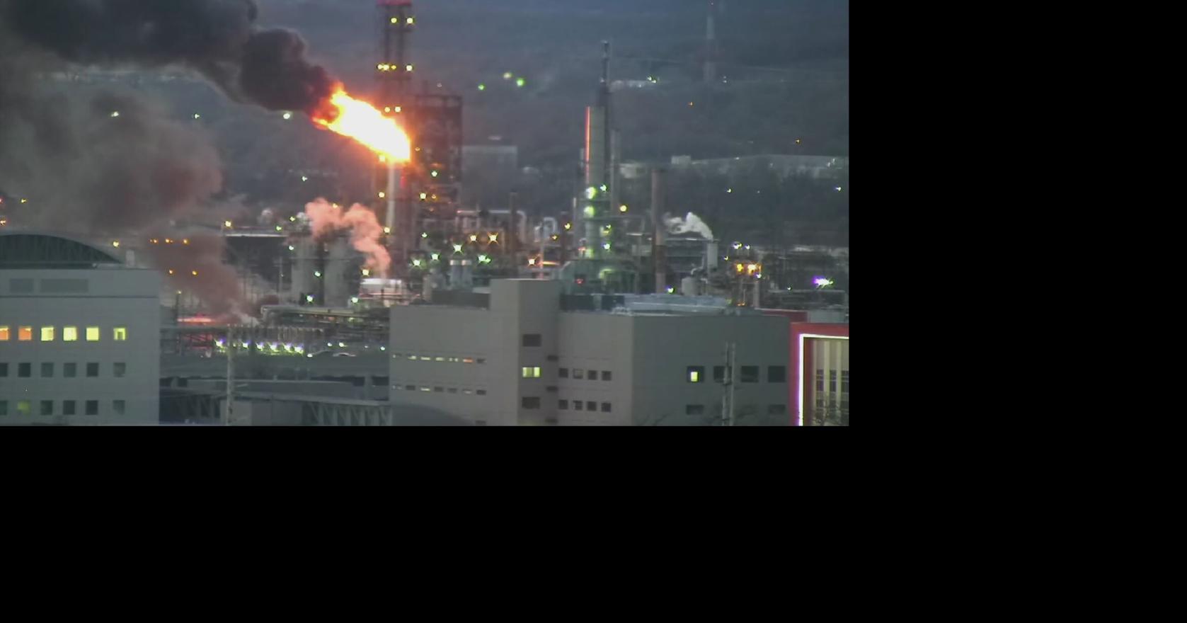 Fire caused by operational issue now extinguished at HF Sinclair Tulsa ...