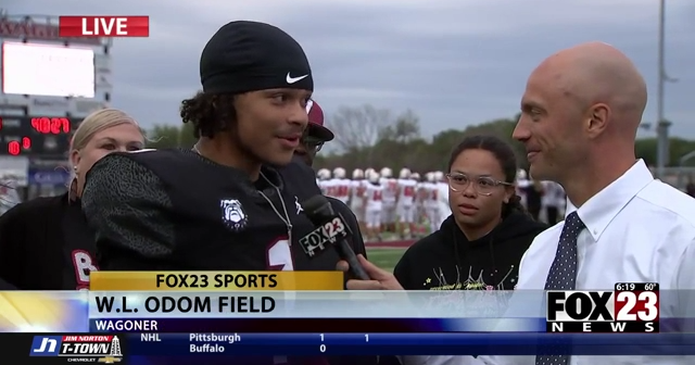 Wagoner's Witt Edwards commits to Vanderbilt live on FOX23 | Sports ...