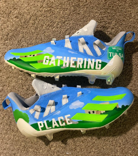 NFL star Tyler Lockett's Tulsa-inspired cleats | | fox23.com