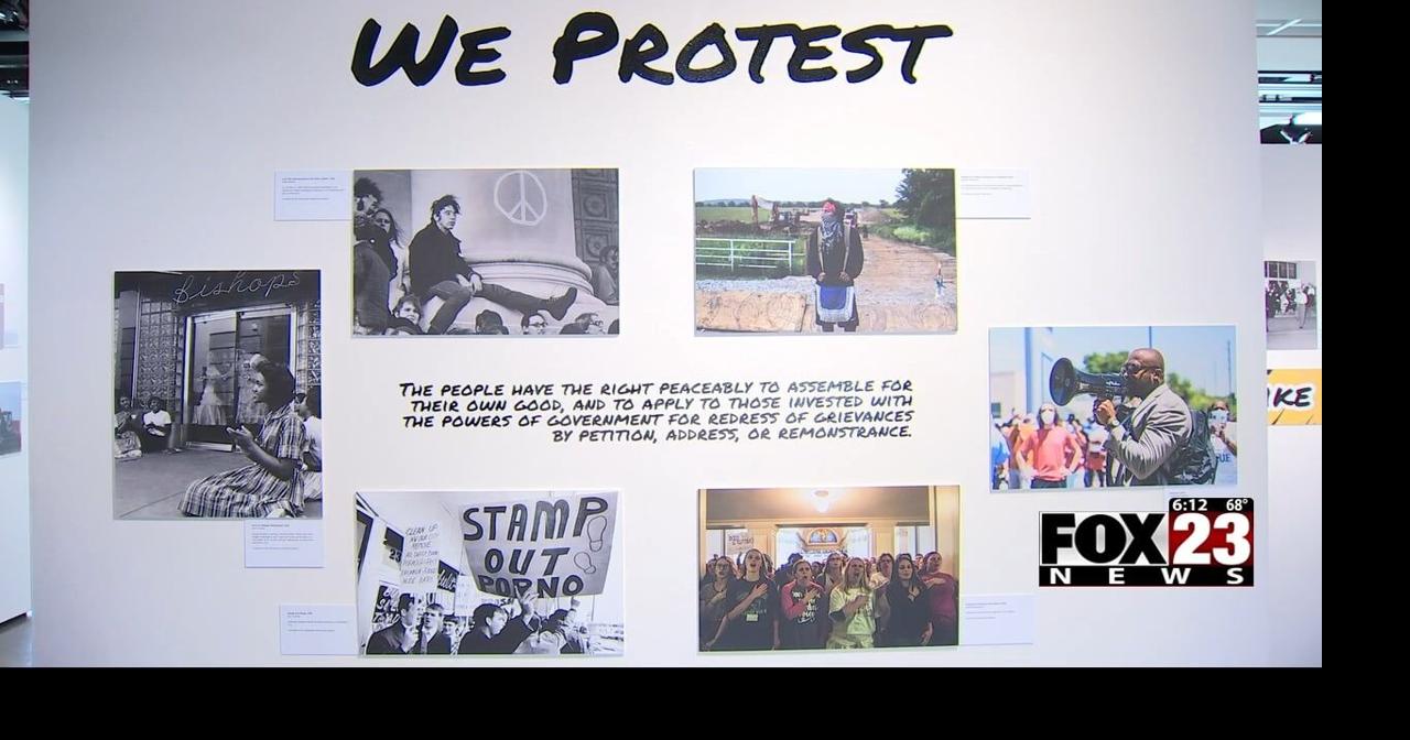 New exhibit highlighting history of protests, demonstrations in Tulsa ...