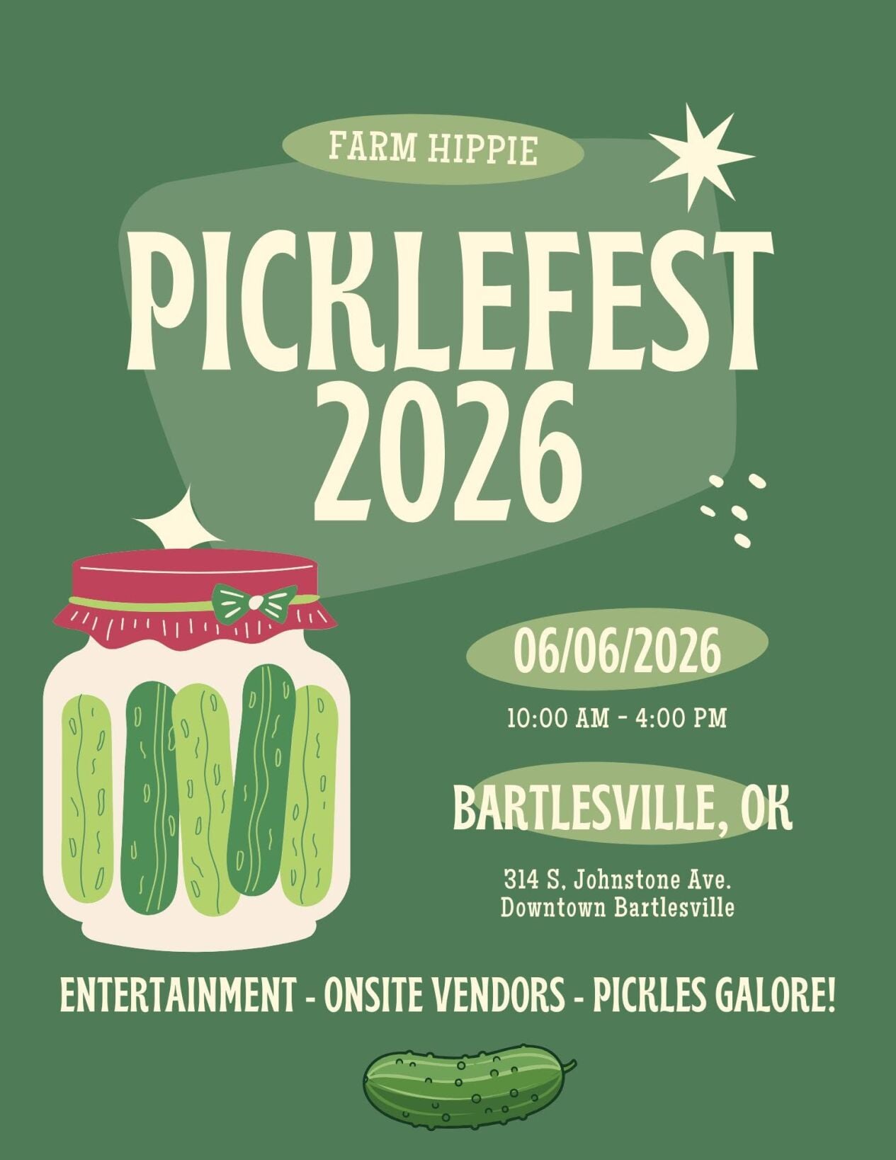 Farm Hippie in Bartlesville hosting first ever Picklefest | News ...