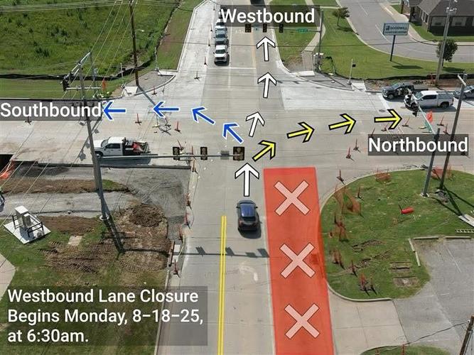 City of Jenks: Westbound lane at 121st and Elm intersection closed for ...