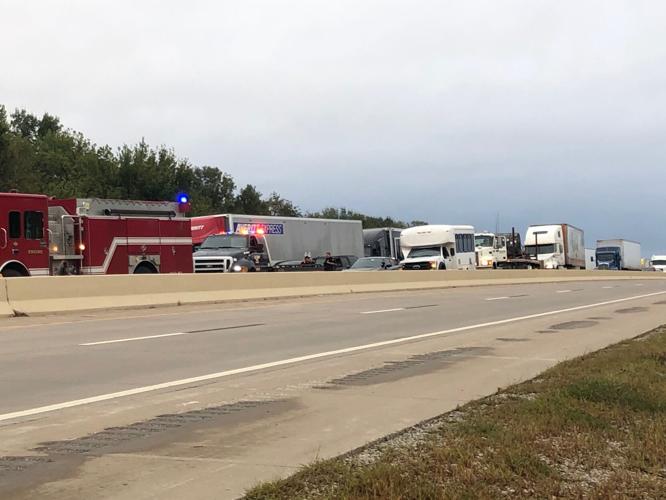 Photos: Major crash closes a section of the Muskogee Turnpike near ...