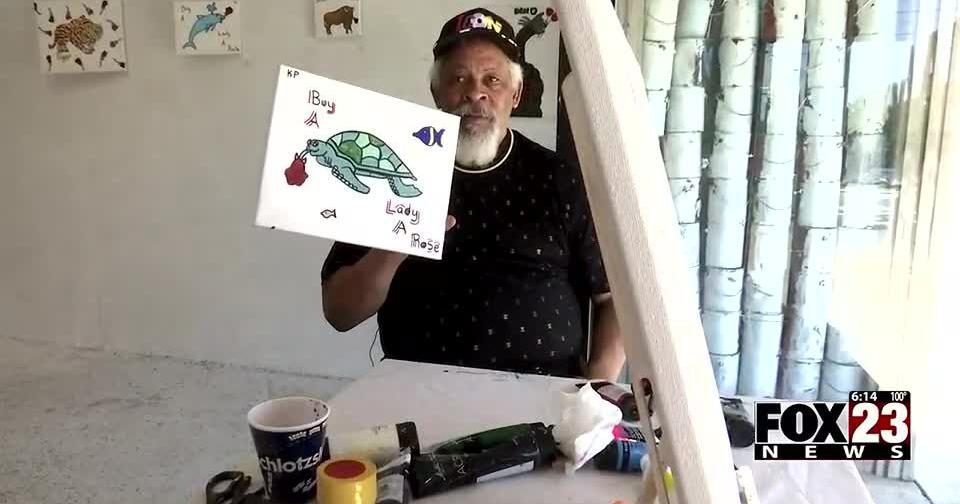 Video: Tulsa gallery featuring artwork of Kenneth ...Mad Dog... Penn ...
