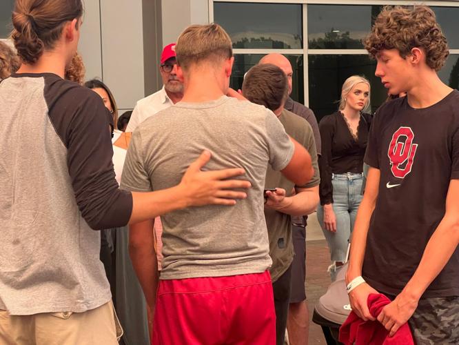 Photos: Flag ceremony held at Saint Francis for Christopher Key ...