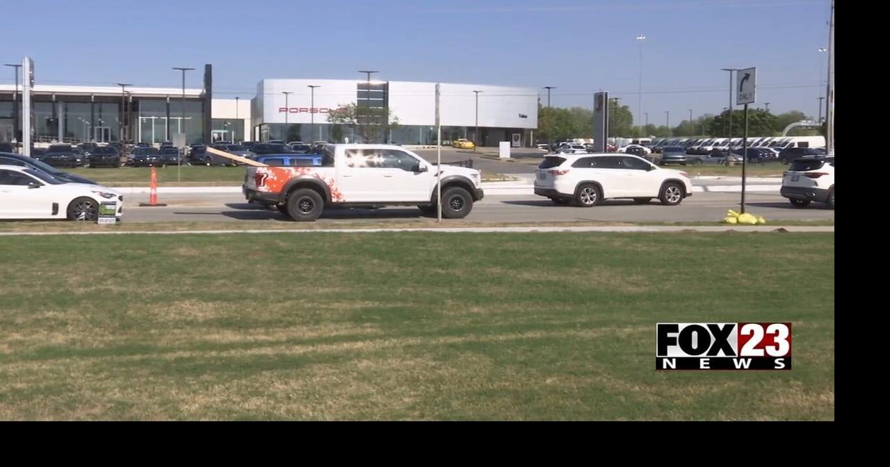 Construction on new intersection causing traffic issues in Tulsa | News ...