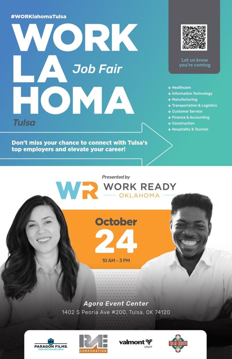 WORKlahoma Tulsa job fair is set for October 24 | News | fox23.com