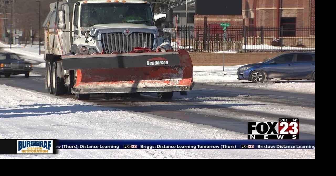 City of Tulsa gives update on metro area road safety conditions | News ...