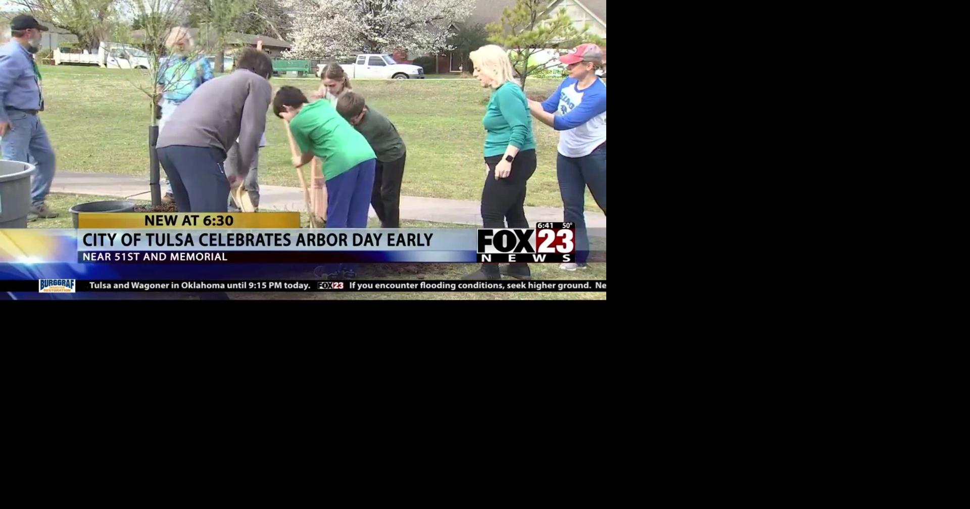Video: Riverfield Country Day School students plant trees for Arbor Day ...