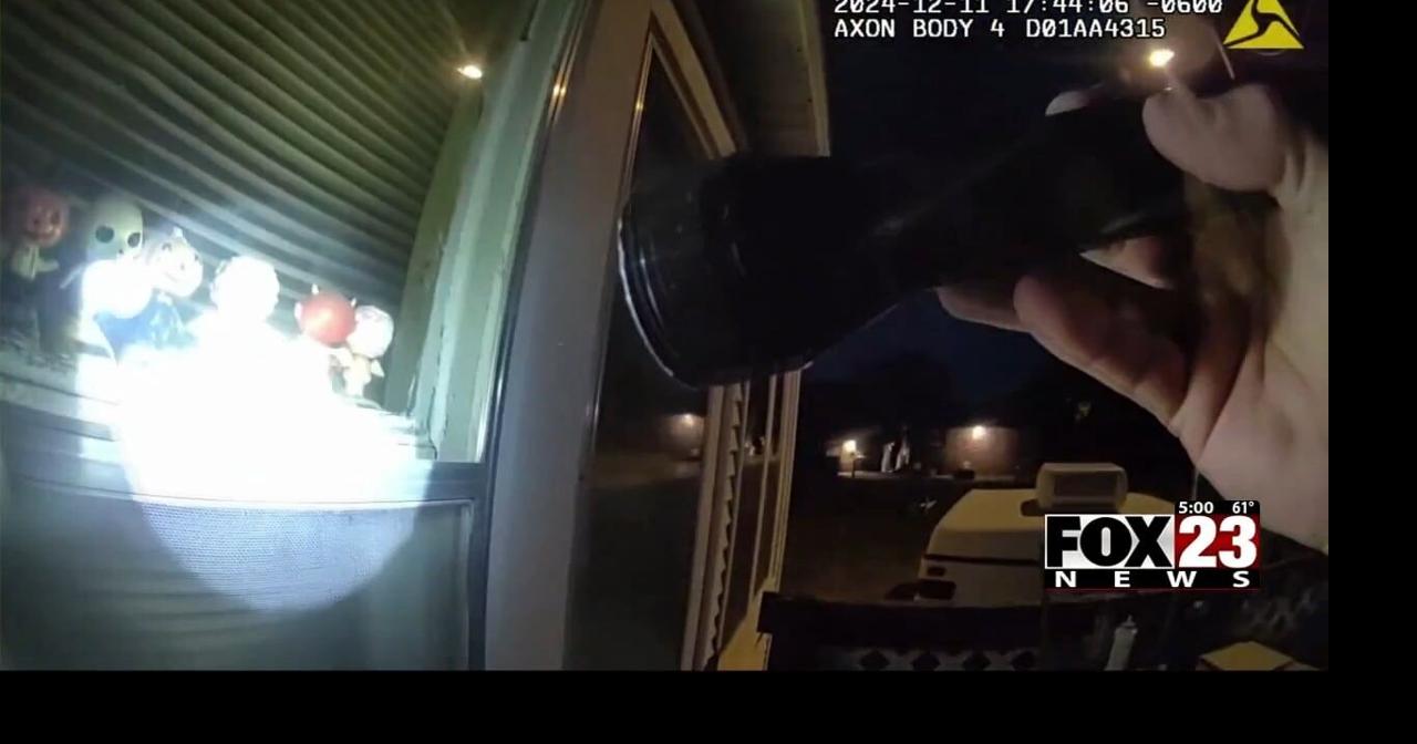 Muskogee Police release body cam video of officer-involved shooting ...