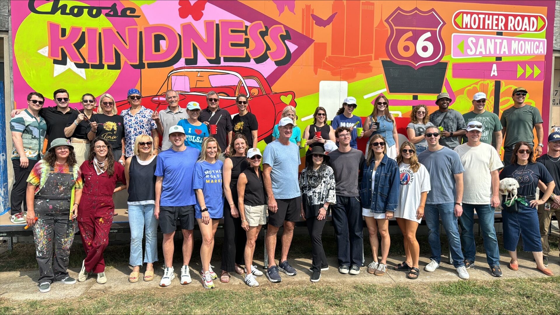 Former Tulsa mayor Kathy Taylor celebrates birthday by painting mural ...