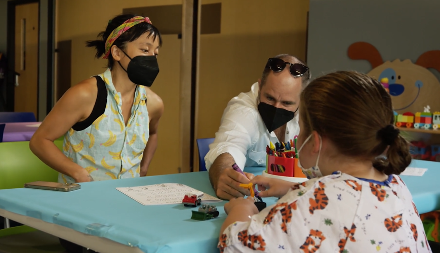 Photos: Oklahoma artists make mural from OU Children...s Hospital ...
