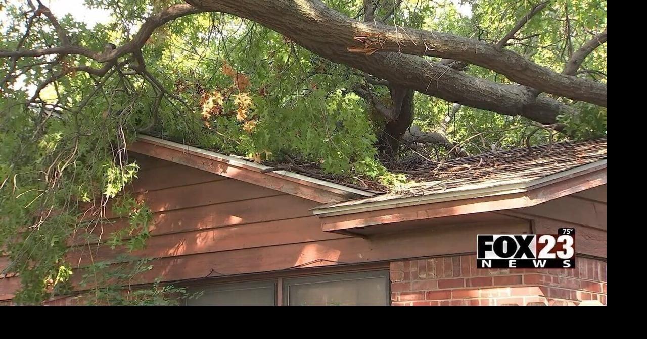 FOX23 Investigates: Tulsa man says city tree branch fell on his house ...