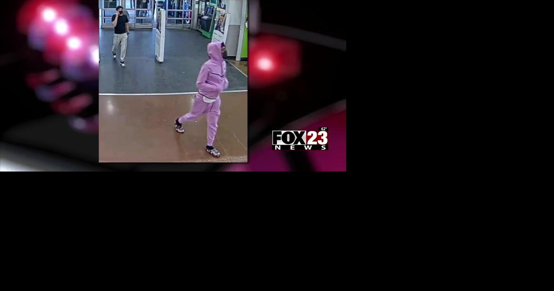 Tulsa police say "Lavender Tracksuit Bandit" and partner wanted for ...
