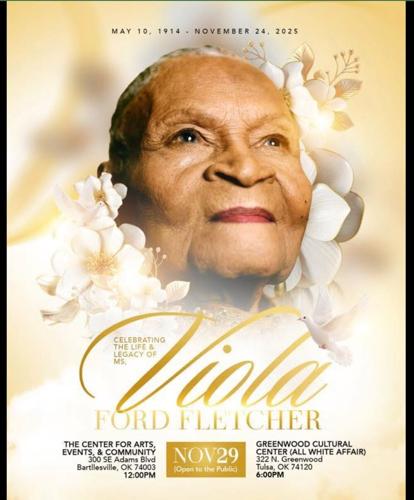 Memorial services set for Mother Viola Fletcher | News | fox23.com