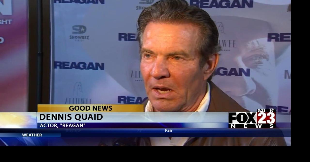 Video: FOX23's Ron Terrell speaks with 'Reagan' cast and crew at red ...