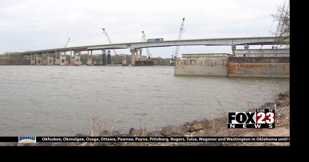 Video: Navigation channel at Highway 62 bridge in Fort Gibson closed ...