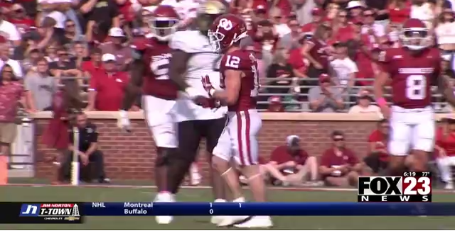 Drake Stoops growing a key player for OU | Sports | fox23.com