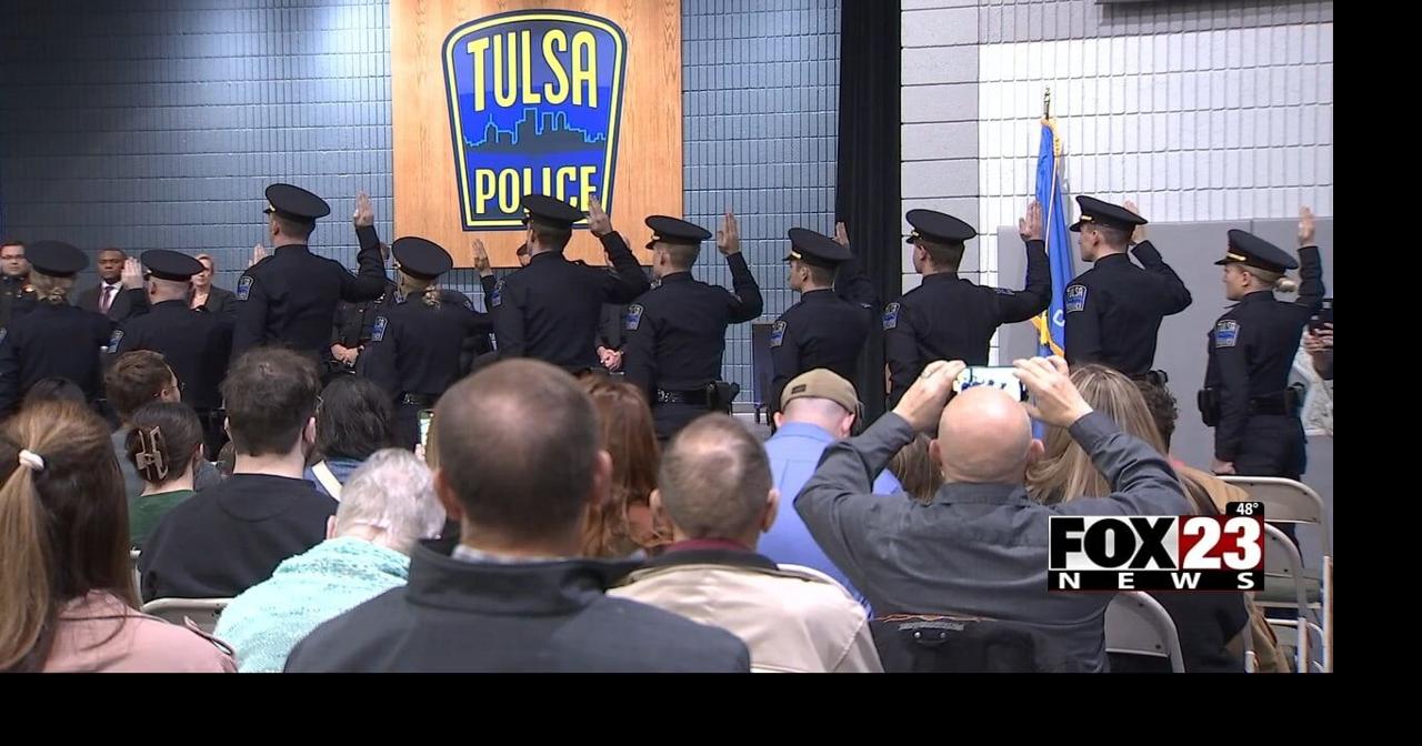 Tulsa Police Training Academy holds Class 129 graduation | News | fox23.com