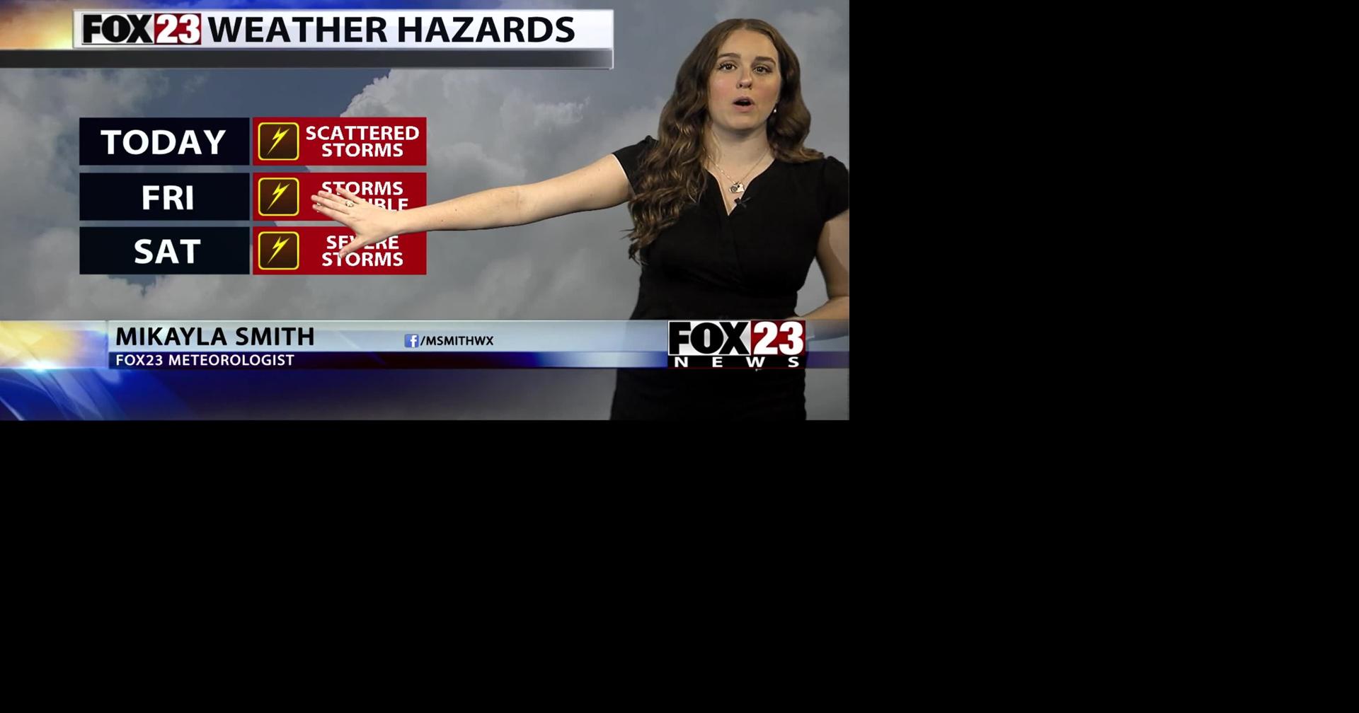 FOX23 Thursday Afternoon Forecast | Weather | fox23.com