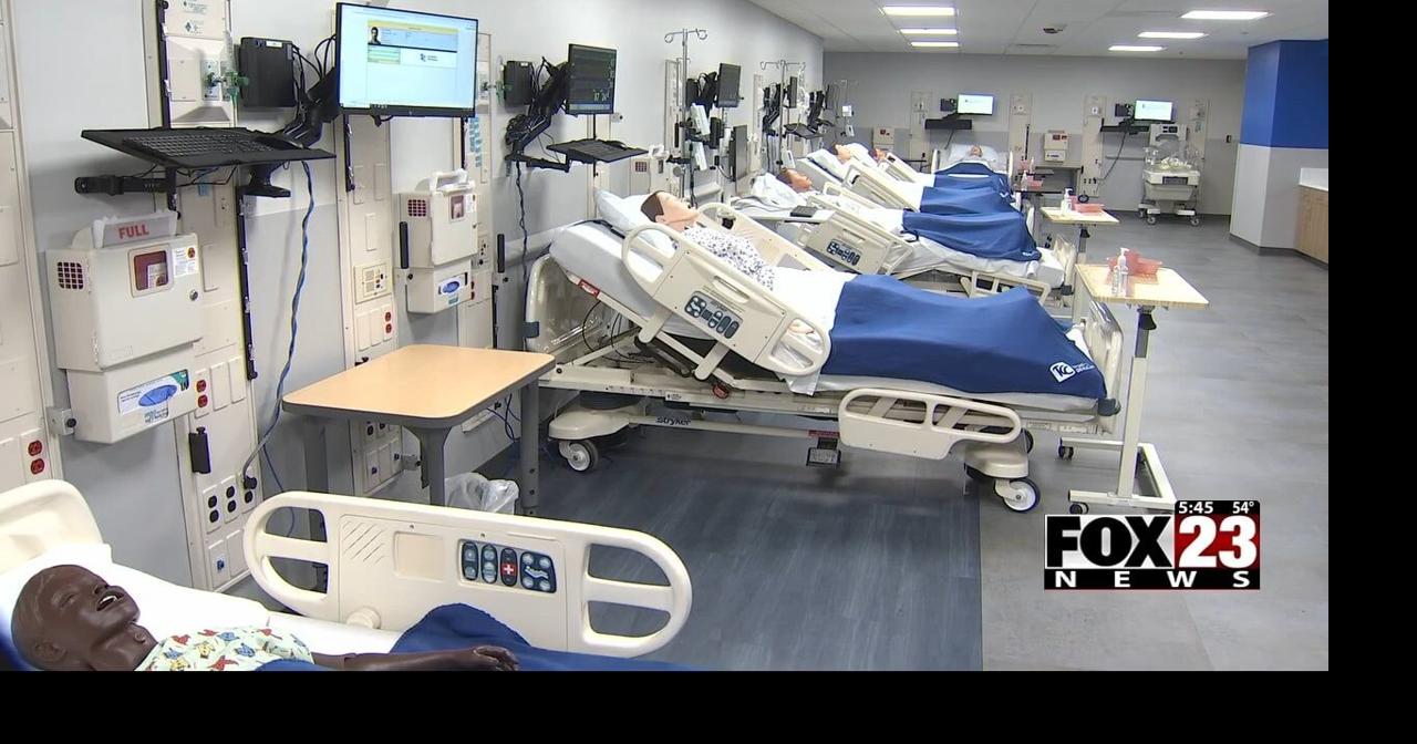 TCC reveals updated nursing lab with new technology | News | fox23.com
