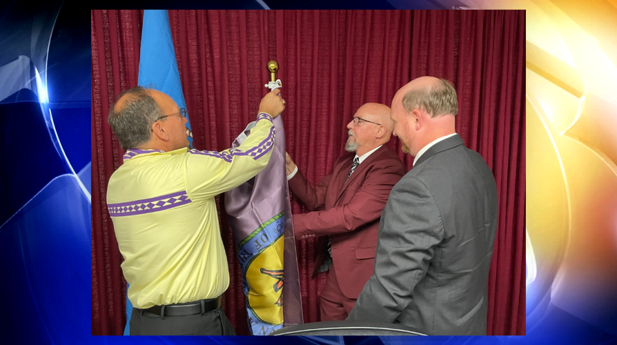 Choctaw Nation of OK Chief Batton reads 1st land acknowledgement by ...