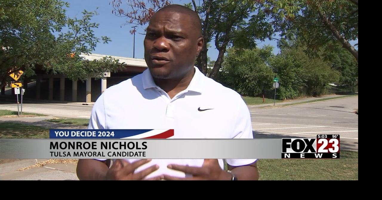 Video: FOX23 speaks with Tulsa Mayoral Candidate Monroe Nichols ahead ...