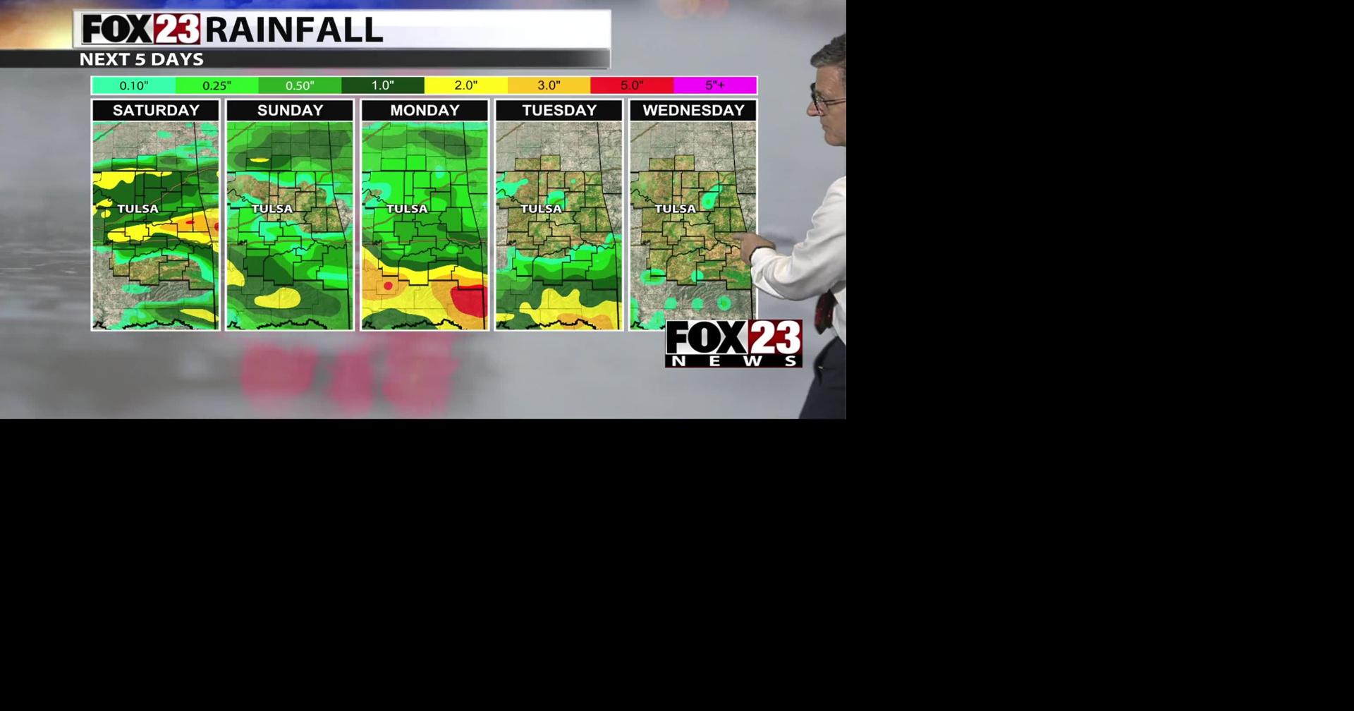 FORECAST: More storms likely this evening heading into Saturday AM ...