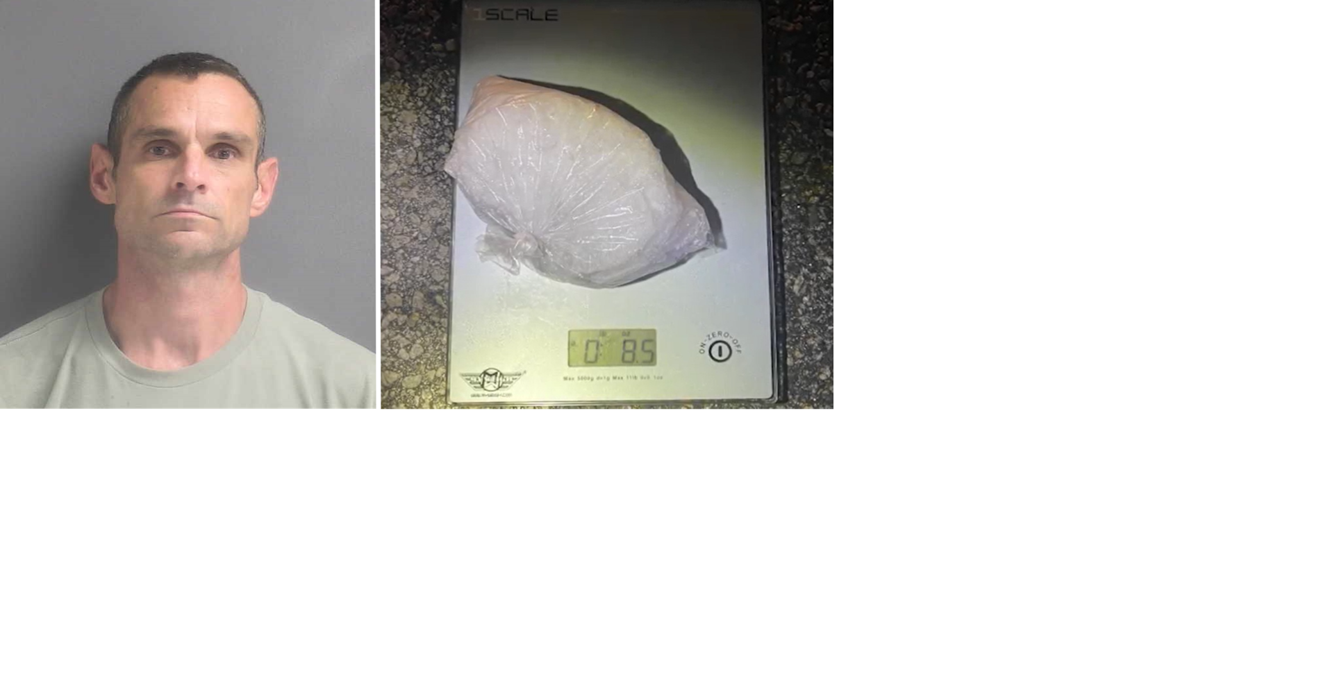 Florida man drops half pound of meth under cruiser during traffic stop ...