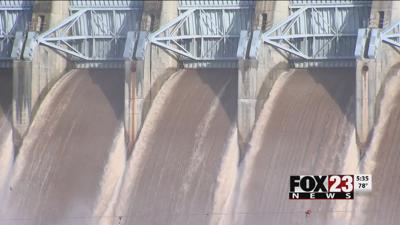 keystone dam release