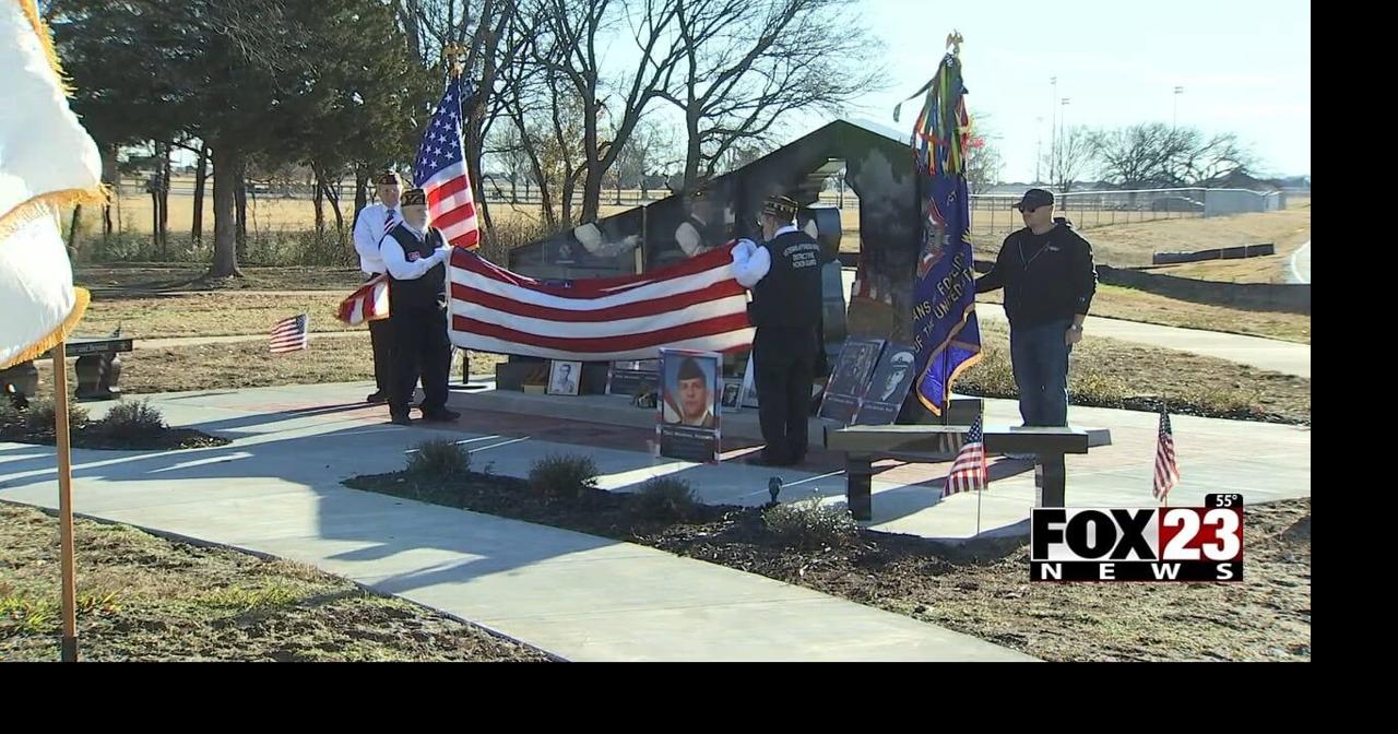 Owasso VFW Post 7180 presents memorial at Veterans Park to Gold Star ...