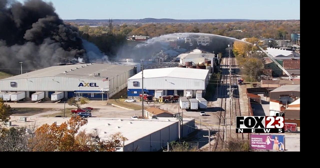 Large petroleum tank fire in west Tulsa contained, TFD says | News ...