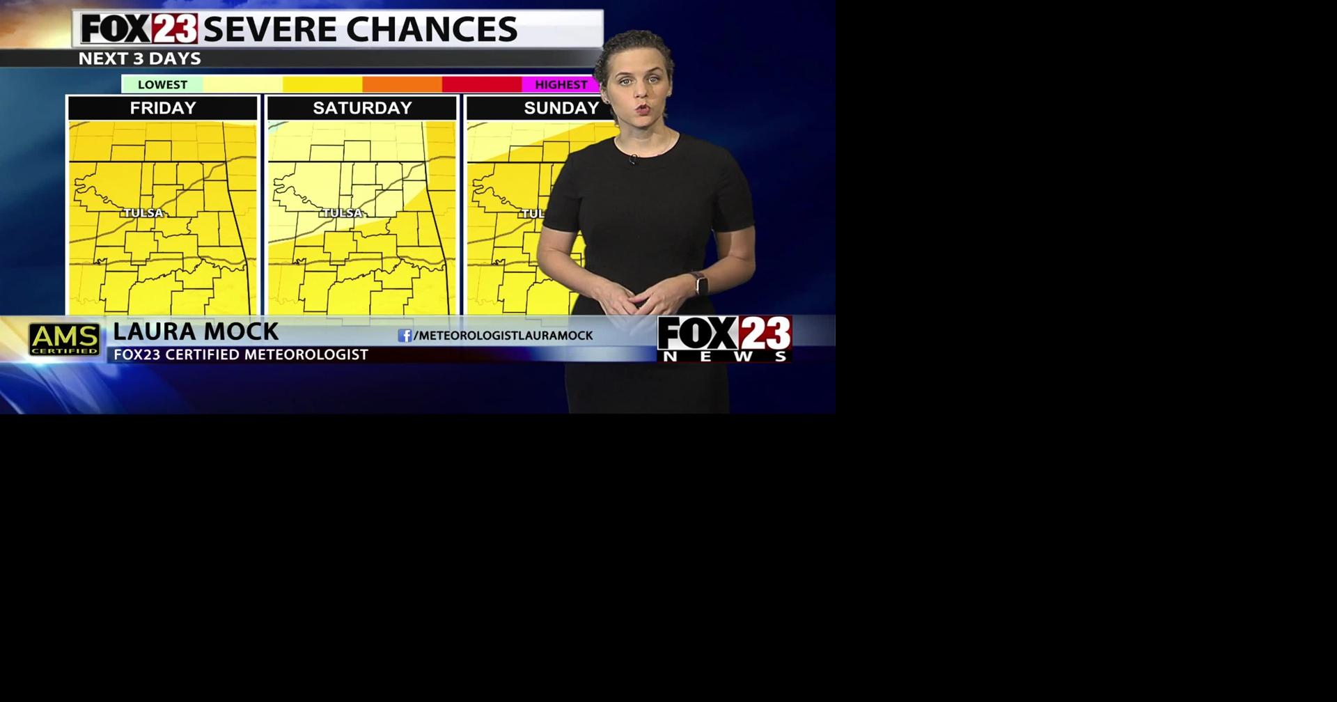 FORECAST: Friday morning severe storms | Weather | fox23.com