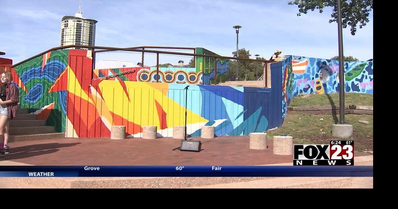 New Zink Lake Overlook murals are now open for the public to enjoy ...
