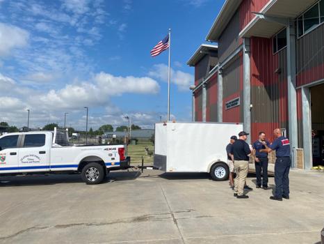 Oklahoma rescue task force deploys to Louisiana to help with wildfire ...