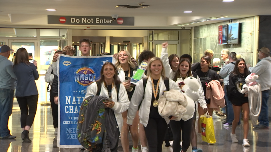 BA Varsity Cheer Squad given hero’s welcome after winning national ...
