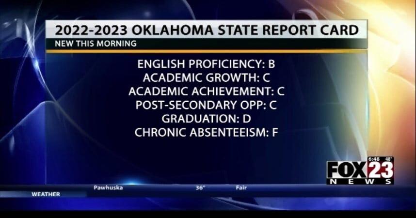 OSDE releases report card for Oklahoma public schools | News | fox23.com