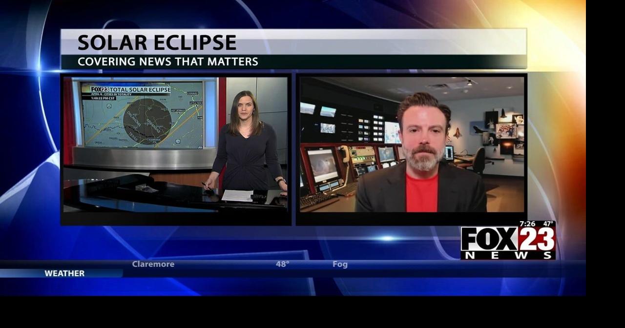 Video: NASA expert Jamie Favors joins FOX23 to discuss next week's ...