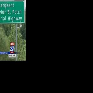Fallen soldier highway memorial dedication | Multimedia | fox23.com
